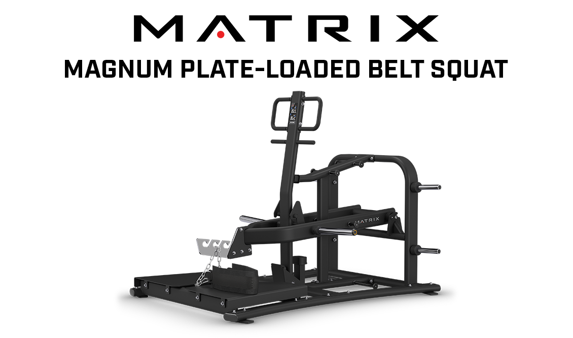 Matrix Fitness Magnum Plate-Loaded Belt Squat - Prep Athletic Director
